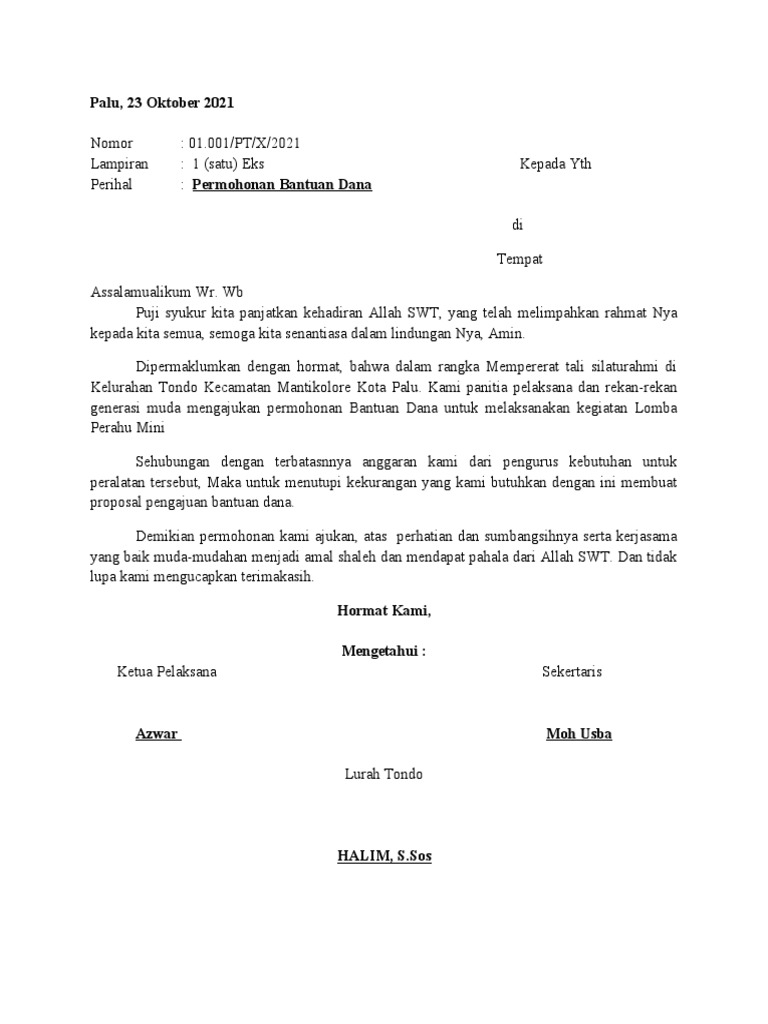 PROPOSAL Perahu Mini | PDF
