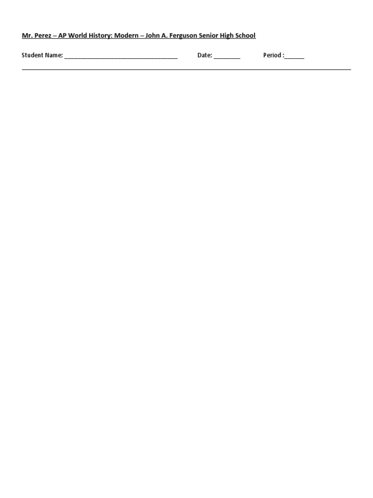 Unit 5 Reading Guide - AMSCO | PDF | Age Of Enlightenment | Industrial ...