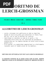 Lerchs - Grossman | PDF | Programación dinámica | Algoritmos