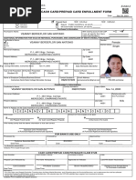 LandBank - Cash Card Form | PDF | Banking | Financial Services