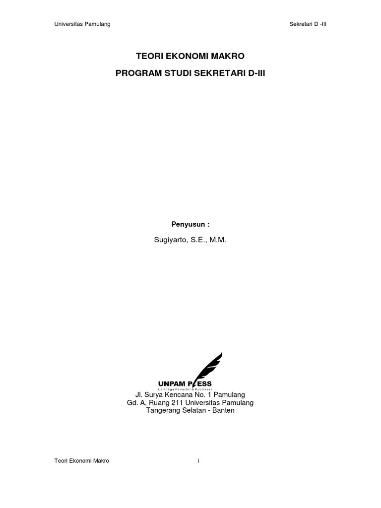 Materi Full Makro | PDF