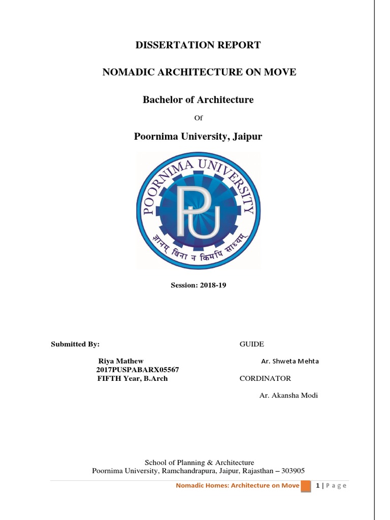 Nomadic Homes | PDF | Thesis