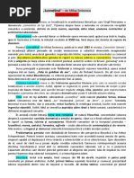 Eseu - Luceafarul | PDF