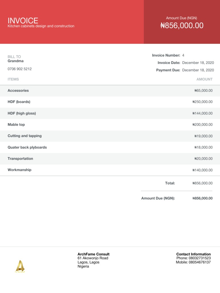 Invoice 4 2020-12-18 | PDF