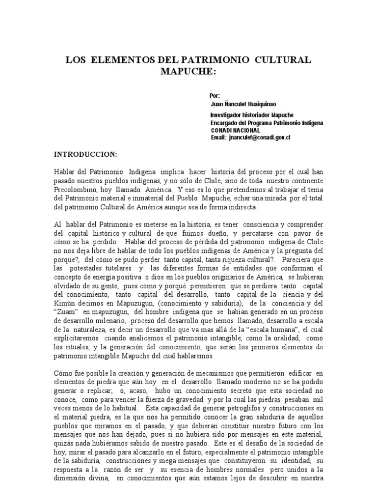 Patrimonio Intang | PDF | Rituales | Conocimiento