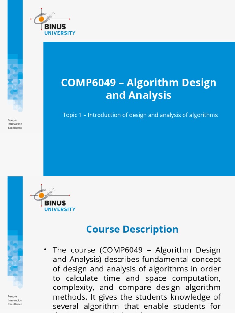 Comp6049 Algorithm Design And Analysis Pdf Algorithms Subroutine