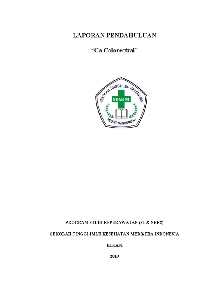 Askep LP Ca Colorectal | PDF