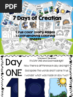 7 Days of Creation | PDF | Genesis Creation Narrative