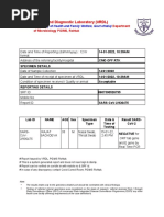 RT PCR Test Report | PDF | Epidemiology | Health Care