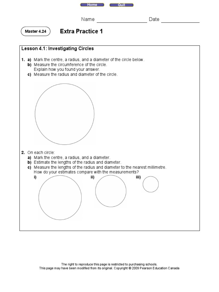 Math 7 - Extra Practice Unit 4 | PDF | Area | Triangle