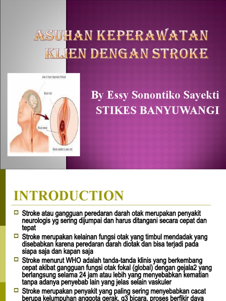 Askep Stroke | PDF