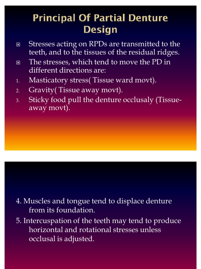 Rpd Designing | Dentures | Anatomical Terms Of Location | Free 30-day ...
