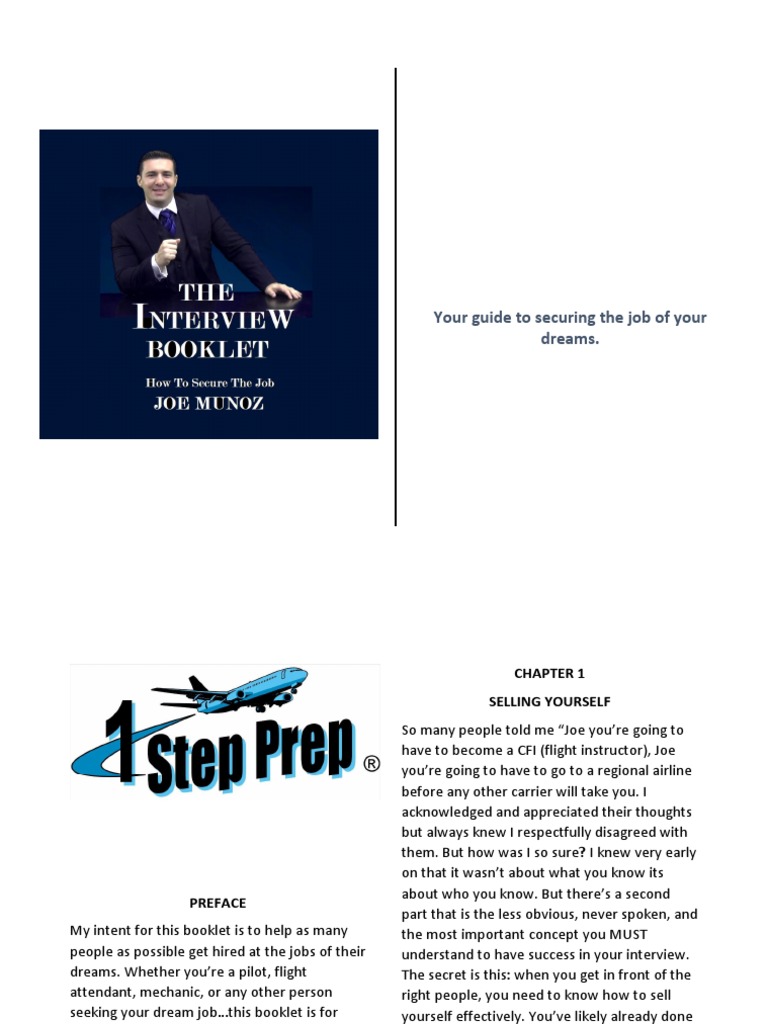The Interview Booklet | PDF