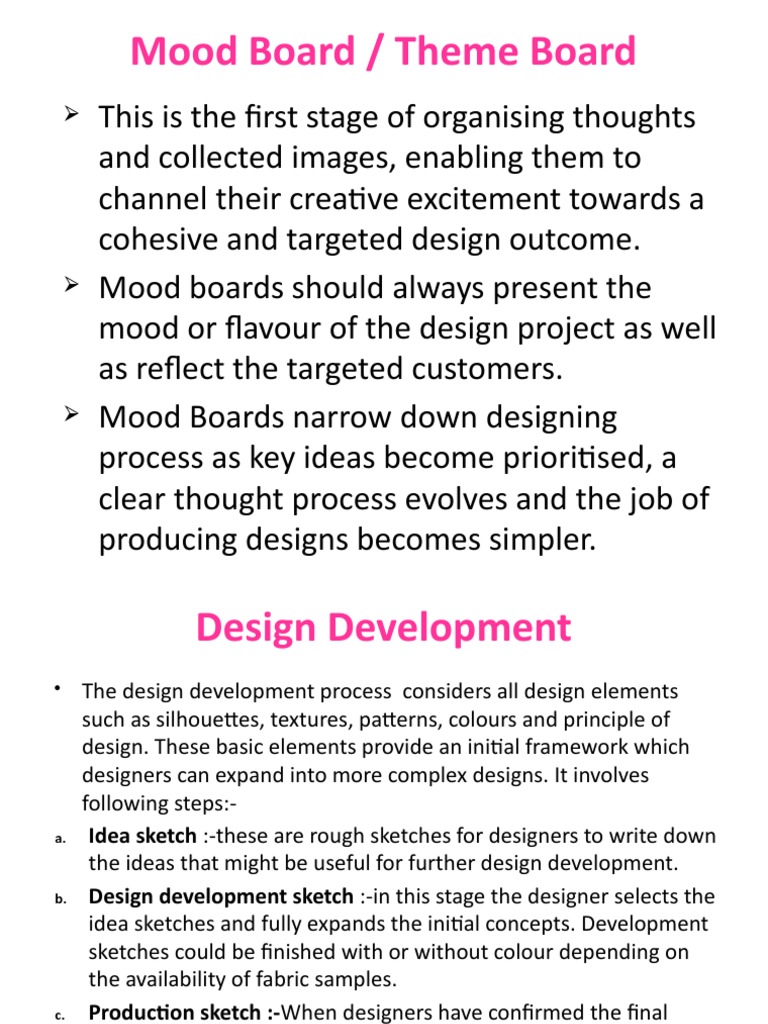 Mood Board / Theme Board | PDF | Design