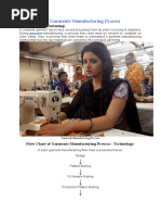 Embroidery Process SOP | PDF | Embroidery | Yarn