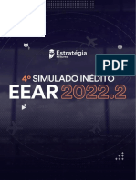 1° Simulado Eear - Estratégia | PDF | Círculo | Sintaxe