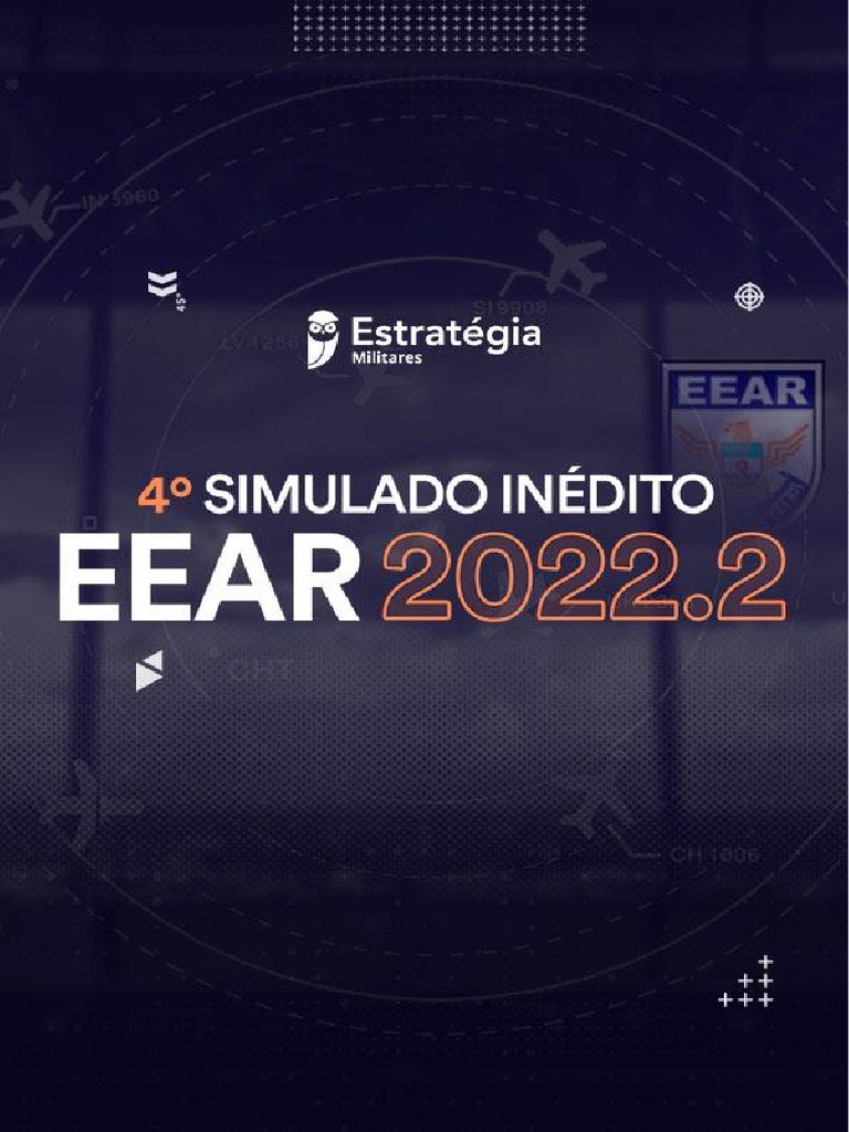 4° Simulado Inedito Eear 2022 - 2 Questoes | PDF | Science | Círculo