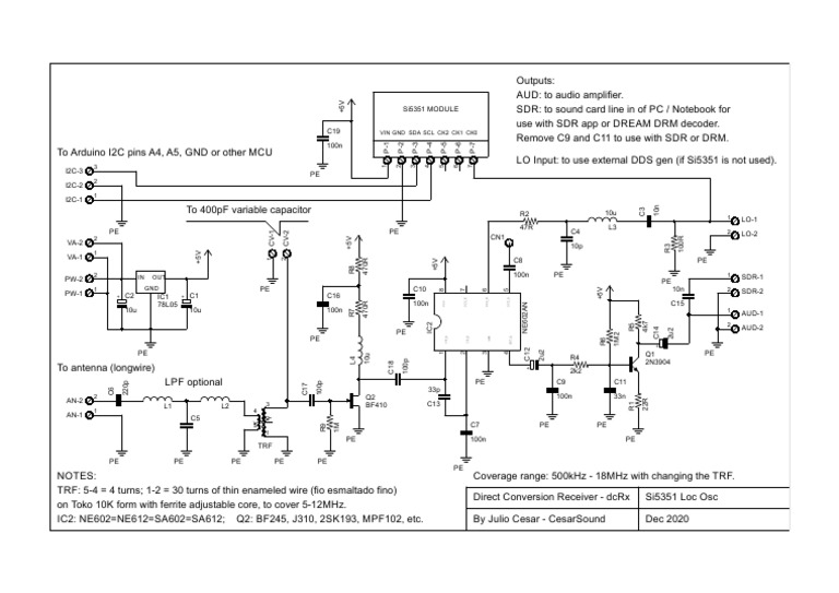 Receptor NE602 DC | PDF | Electronic Engineering | Manufactured Goods