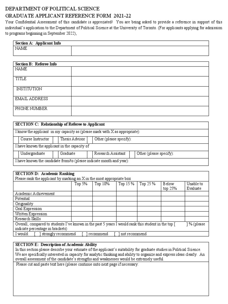 Sgs Application Reference 2021-22 | Download Free PDF | Cognition