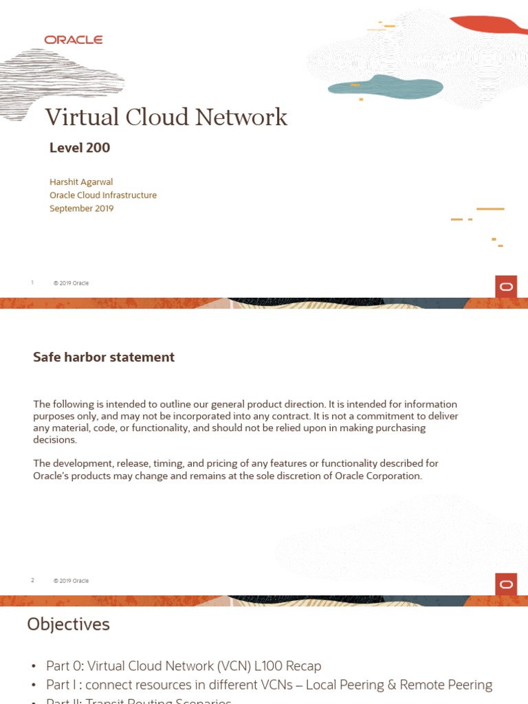 Virtual Cloud Network 200 | PDF | Computer Network | Ip Address