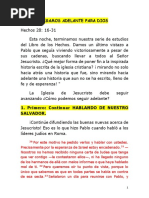 Hechos 6 - 1-7 | PDF | Iglesia Católica | Iglesia cristiana