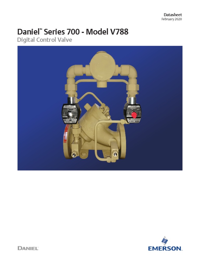 Data Sheet Daniel Series 700 Model v788 en 6385002 | Download Free PDF ...