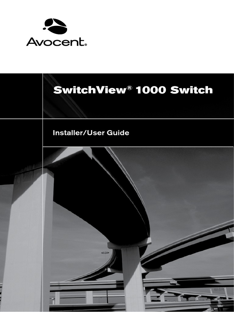 Switchview 1000 Switch: Installer/User Guide | PDF | Manufactured Goods ...