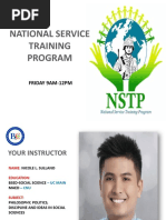 What Are The Components of The NSTP | PDF | Reserve Officers' Training ...