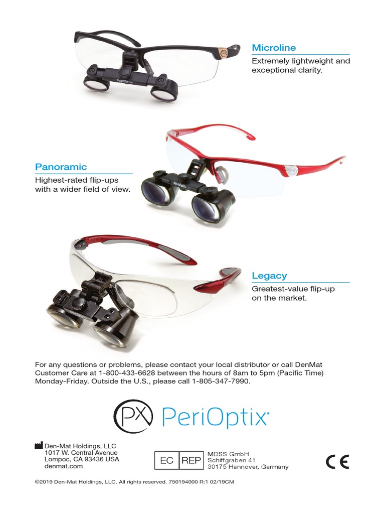 Perioptix Flip Up Optics Frame Manual | PDF | Optics | Equipment