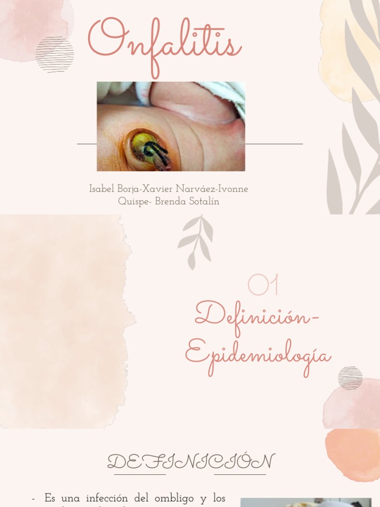 Onfalitis | PDF | Medicina | Salud pública