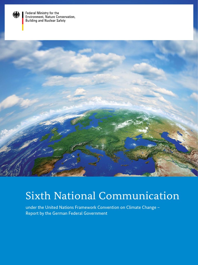 National Communication Eng BF | PDF | Climate Change | Waste