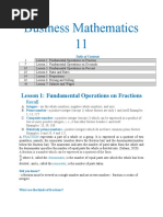 An Introduction To Fractions | PDF | Fraction (Mathematics) | Numbers