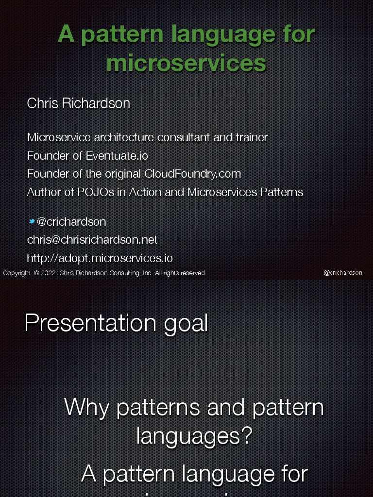Microservices Architecture Patterns | PDF | Computing | Computer ...