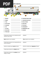 7-Point Ctpat Container Inspection Checklist: Container Number ...