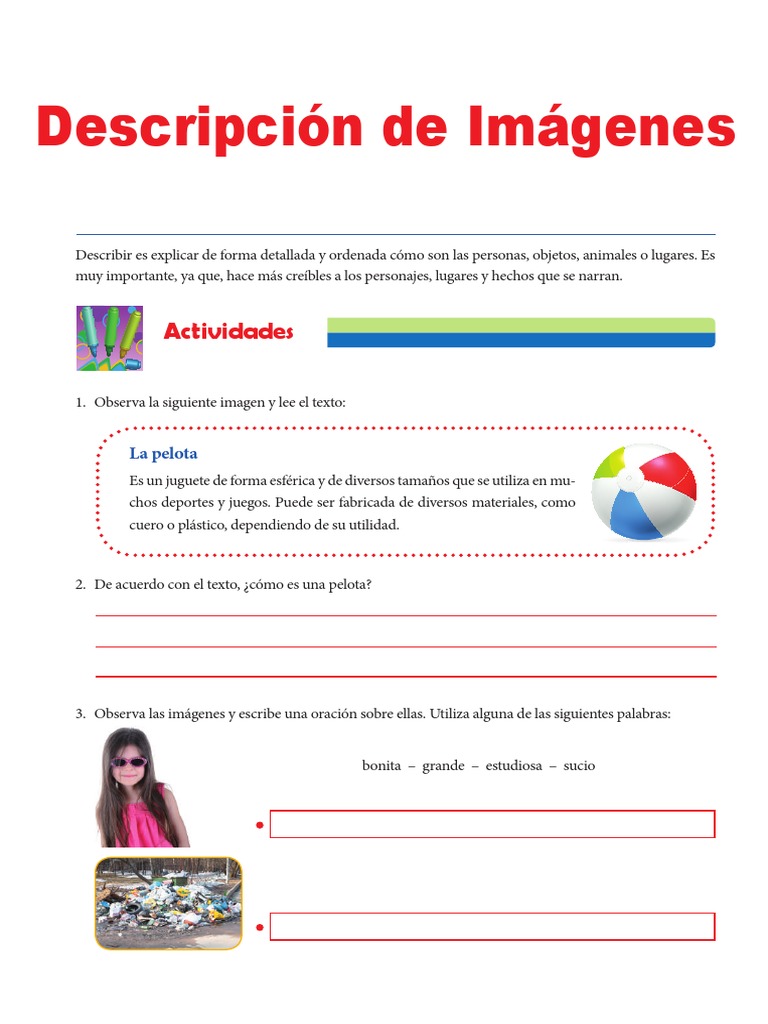 Descripción de Imágenes | PDF