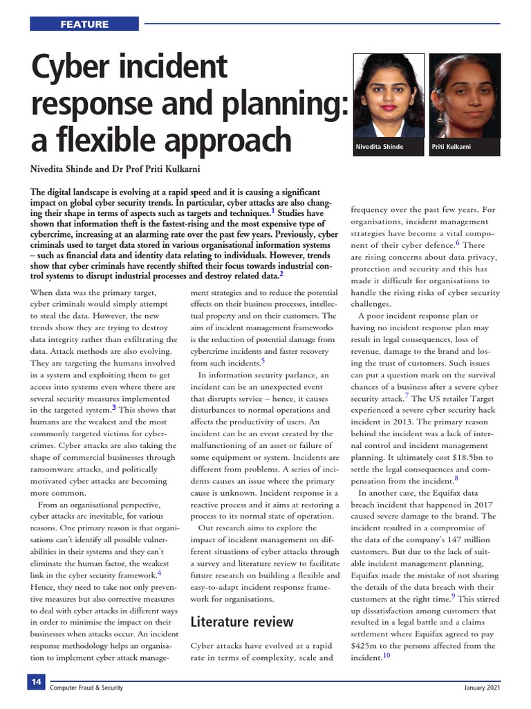 Study Case | PDF | Information Security | Incident Management