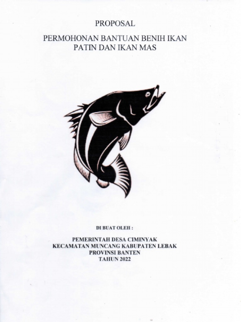 PROPOSAL BENIH IKAN PATIN046-merged | PDF