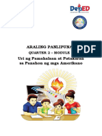 AP 6 PPT Q3 W1-DAY 1 Hamon at Suliranin Sa Kasarinlan Pagkatapos NG Ikalawang | PDF