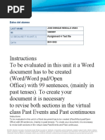 02 RETO 2 - Descripción de La Práctica Profesional. | PDF