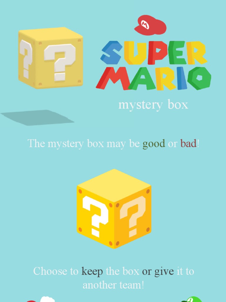 5th Super Mario Mystery Box Specail Review Game | PDF