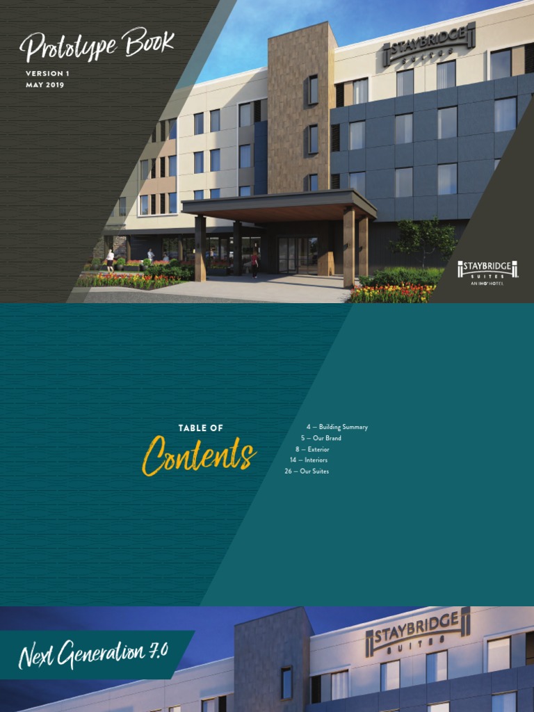 Hotel Prototype Staybridge Suites | PDF | Room | Bedroom