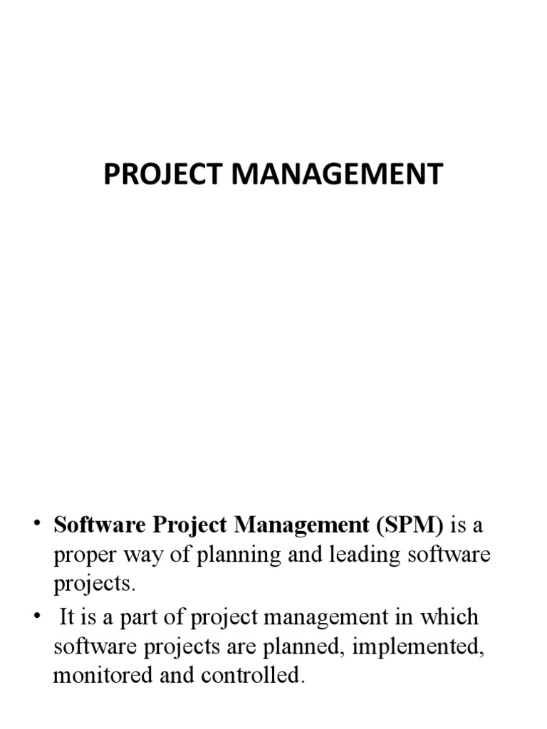Project Management | PDF | Project Management | Software Engineering
