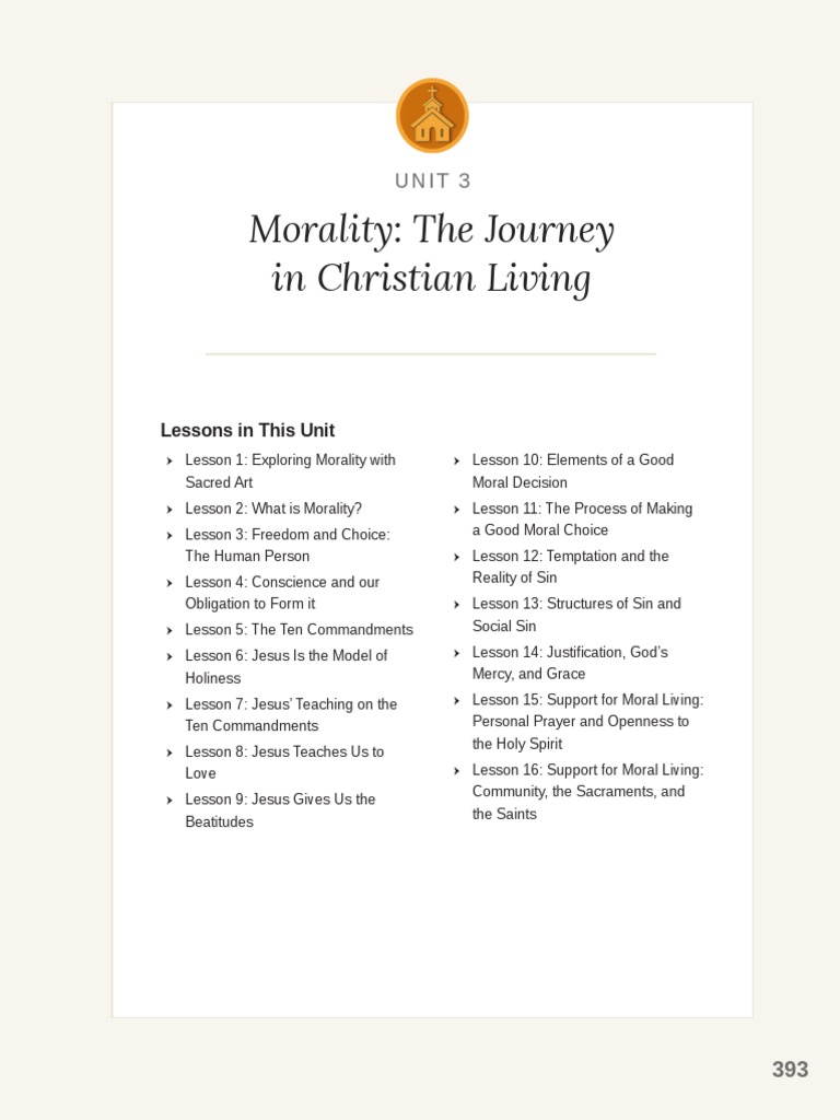 Christian Morality | PDF | Grace In Christianity | Jesus