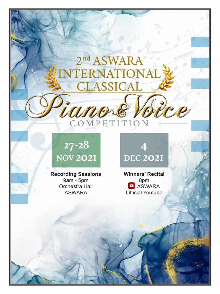 Competition Booklet | PDF | Classical Period (Music) | Sonata