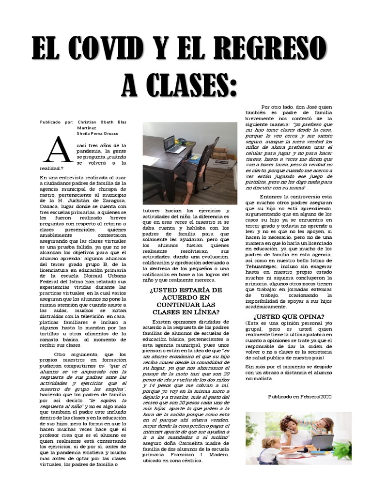 Nota Informativa | PDF | Educación primaria