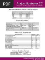 Guía Comandos y Atajos Illustrator | PDF | Informática | La interacción ...