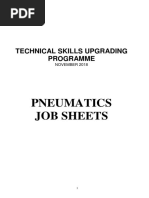Workbook Pneumatics Basic Level | PDF | Valve | Piston
