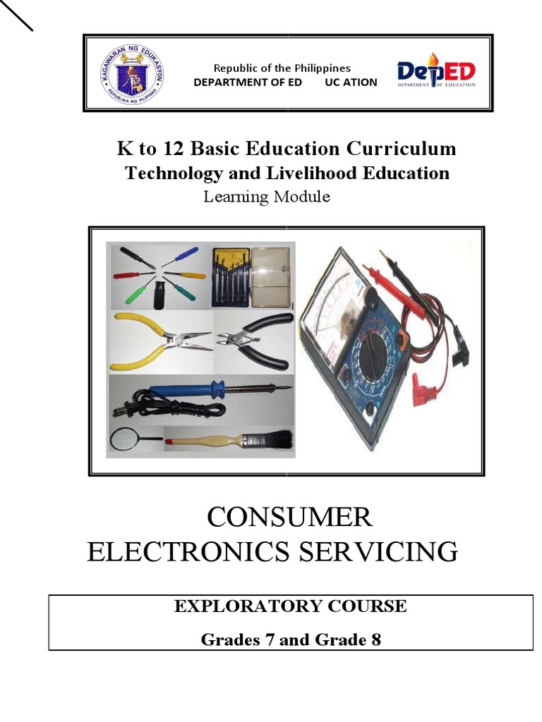 Electronics 8 Learning Module | PDF | Resistor | Printed Circuit Board