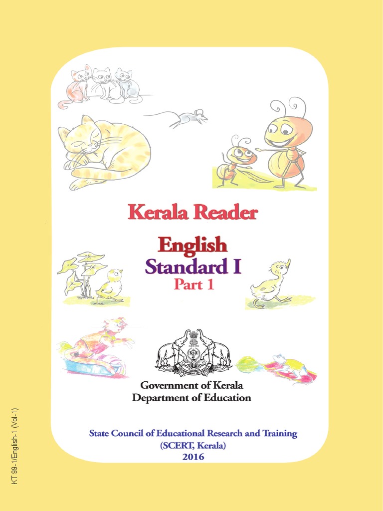 SCERT Kerala State Syllabus 1st Standard English Textbooks Part 1 | PDF