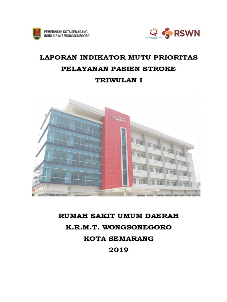 LAPORAN INDIKATOR MUTU PRIORITAS TW 1 2019 Rev | PDF